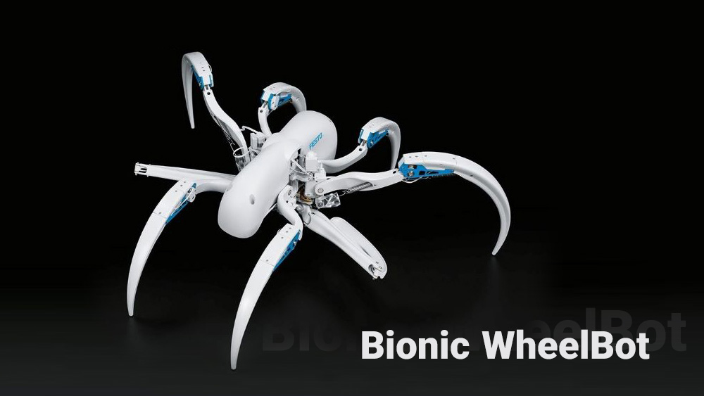 نگاهی به حیوان رباتی عنکبوتی Bionic WheelBot - سپید داینامیک